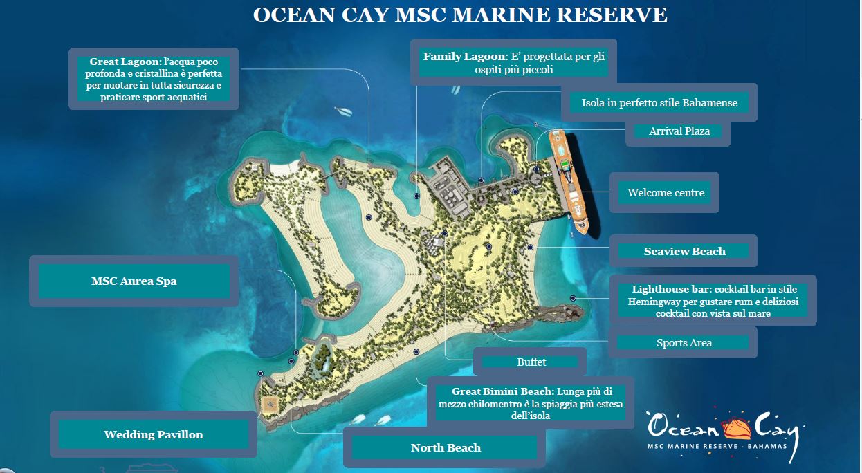 OCEAN CAY MSC MARINE RESERVE - LA NUOVA ISOLA DI MSC AI CARAIBI